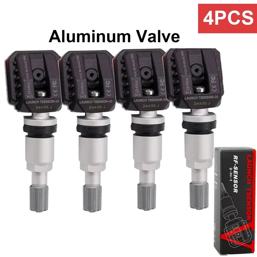 LAUNCH LTR-05 4шт. алюминиевые датчики TPMS
