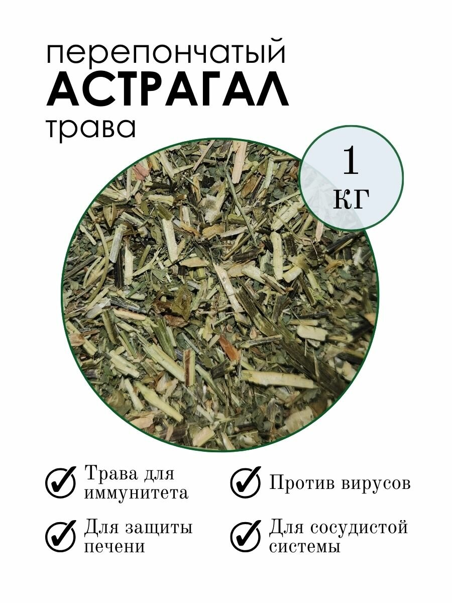 Астрагал перепончатый трава, 1кг