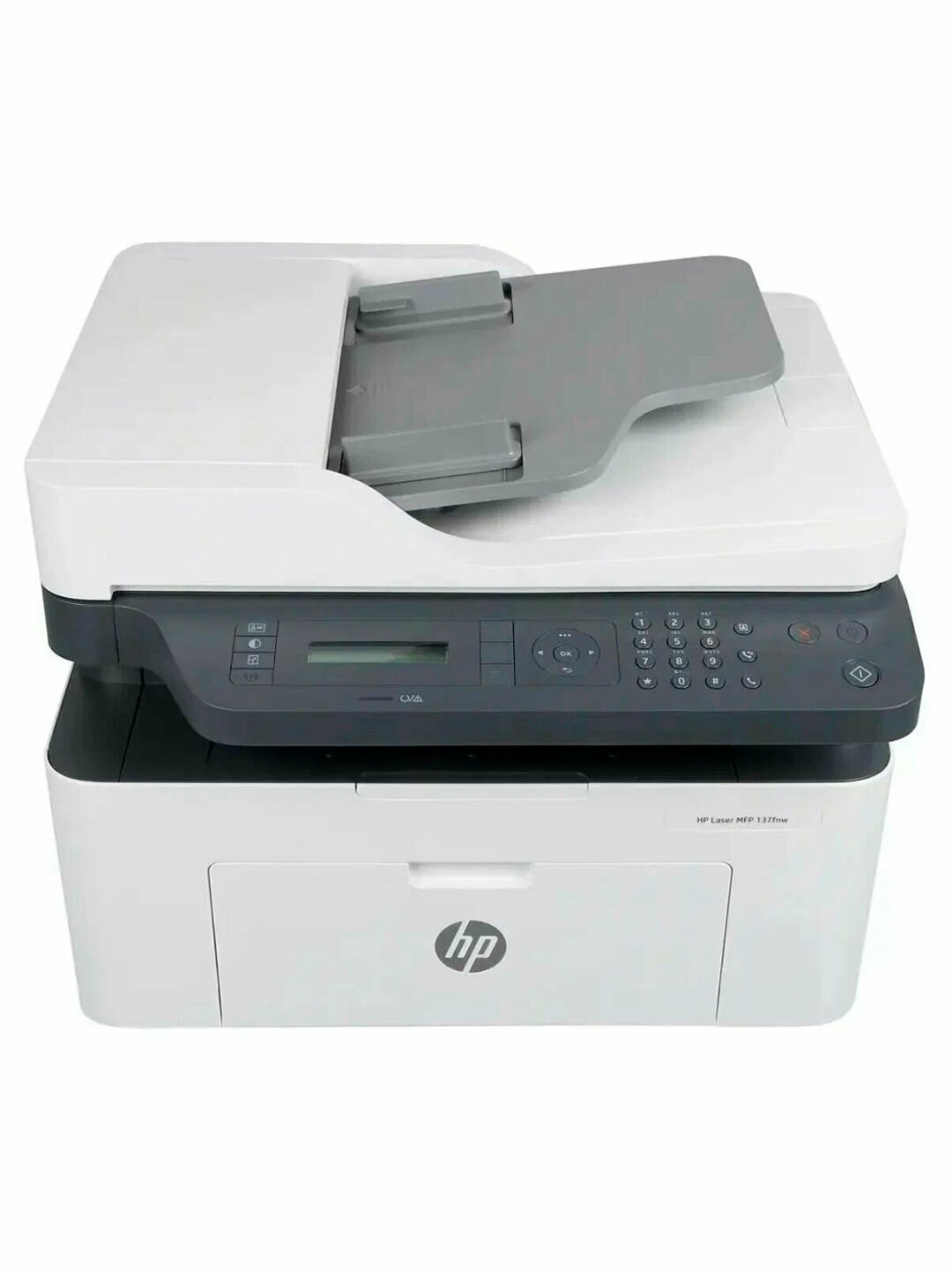 МФУ лазерный HP Laser 137FNW, A4, ч/б печать, 20 стр/мин, ADF, Wi-Fi, USB, белый (4ZB84A)