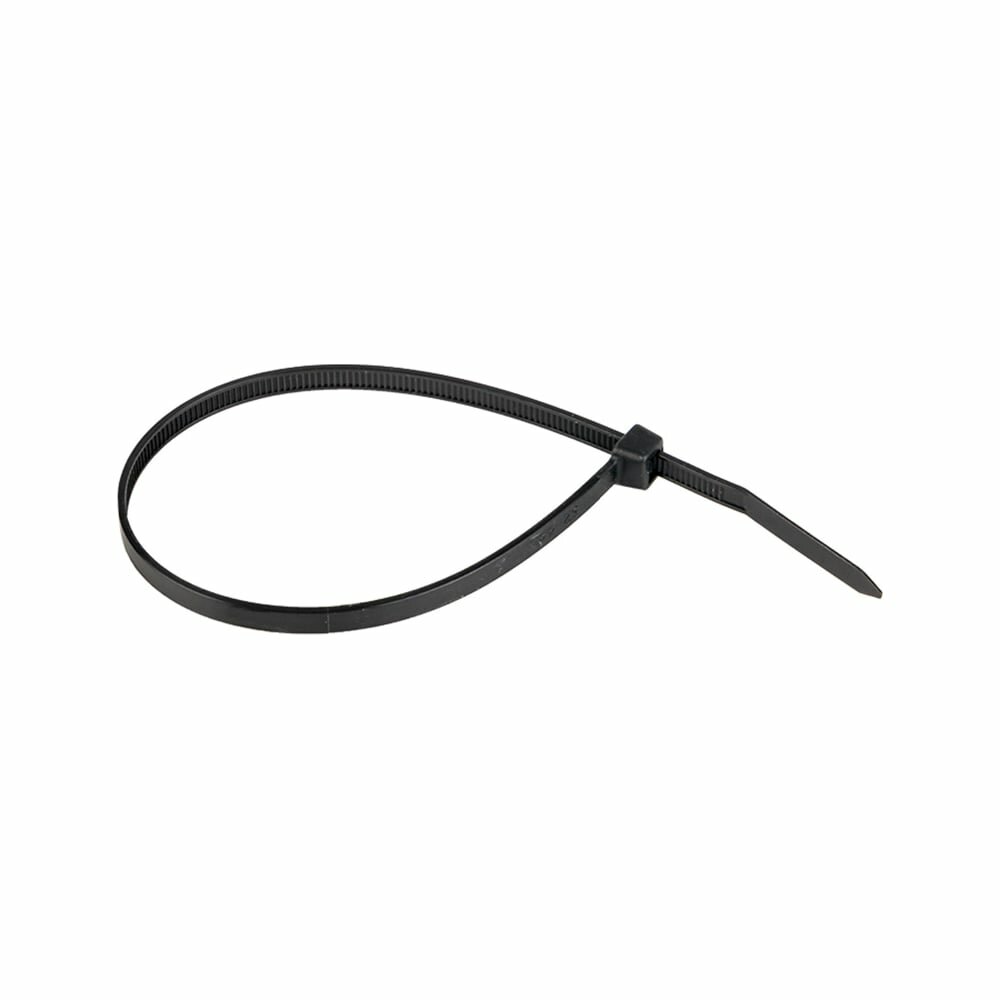 Хомут EKF 4.8х250 черный нейлон 100 шт. plc-cb-4.8x250