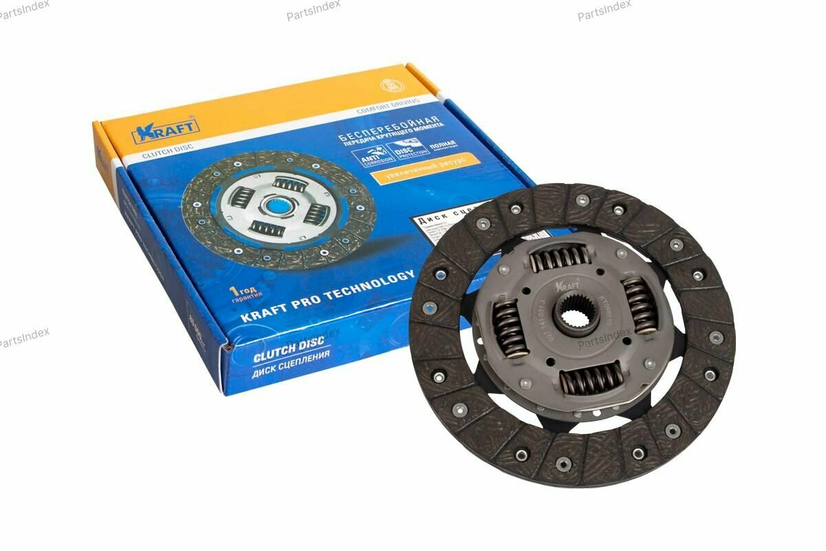 Диск сцепления Audi A3 (96-03)/SEAT Cordoba (93-02)/VW Golf (93-04), KRAFT KT098610