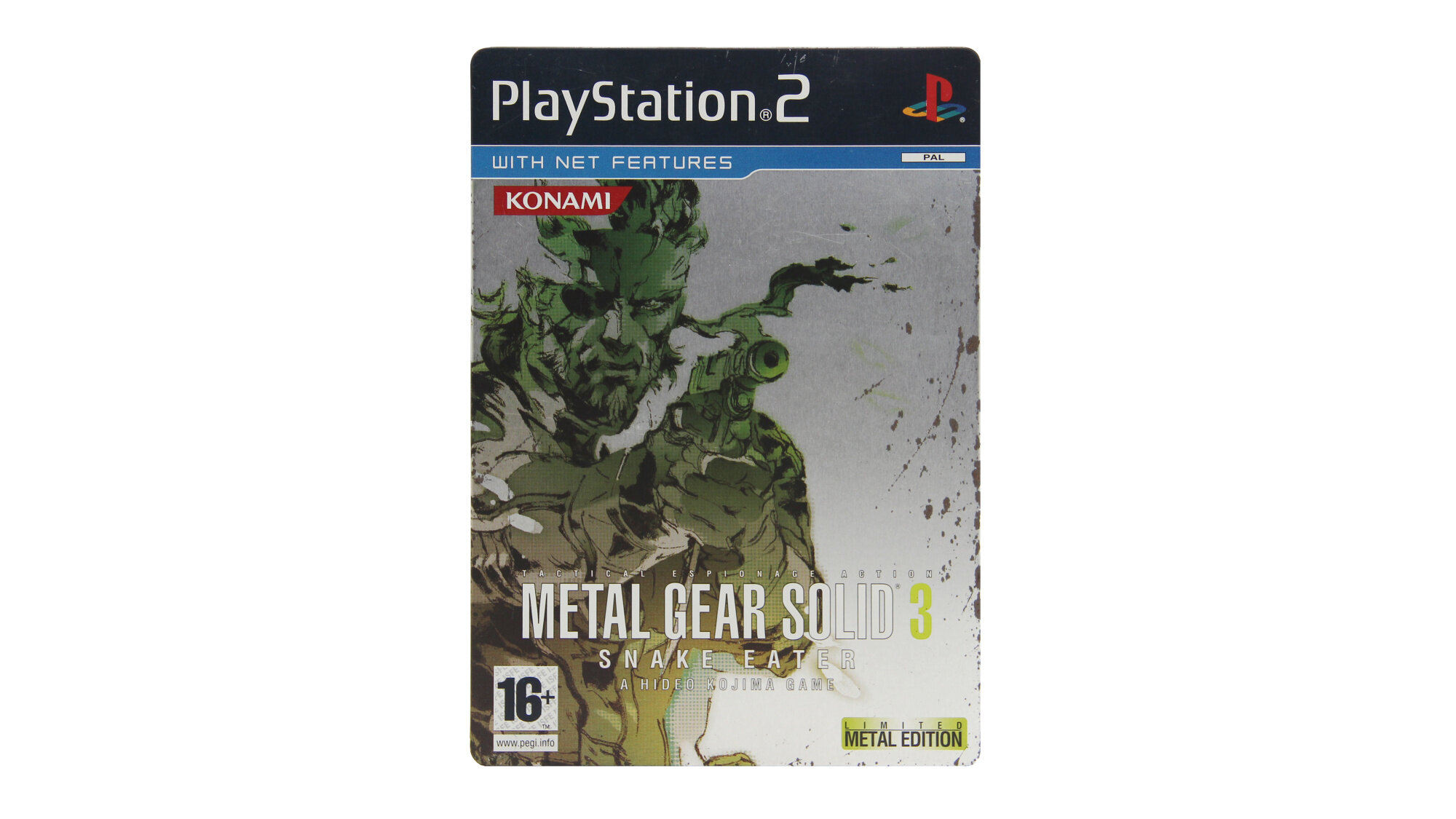 Metal Gear Solid 3 Snake Eater Limited Metal Edition (PS2)