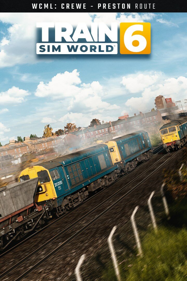 Train Sim World® 6: West Coast Main Line: Crewe - Preston — West Coast Main Line Crewe Preston — дополнение (DLC) — дополнение (DLC) для Xbox / Microsoft Store · Xbox Series X|S · цифровой ключ · нужн