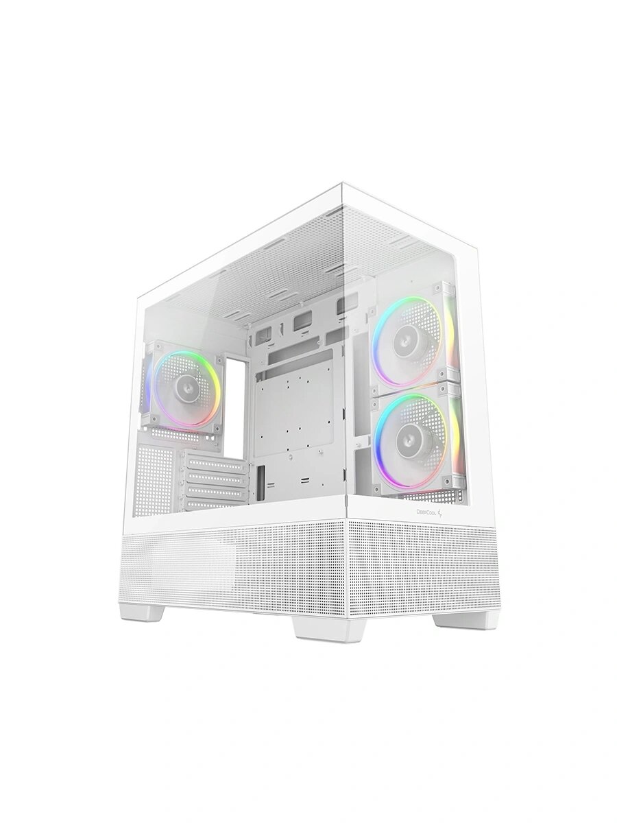 Корпус Deepcool CG380 3F белый без БП mATX 6x120mm 3x140mm 2xUSB3.0 audio bott PSU