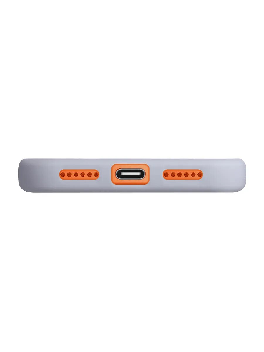 Чехол "MagSafe" О'кейси, для iPhone 17 Pro Max, матовый, серый — фото 1