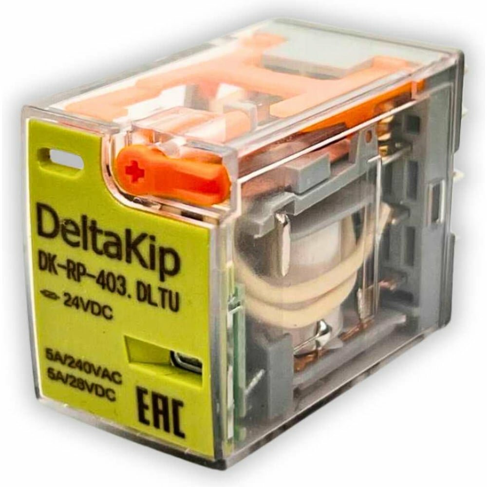 Промежуточное реле DELTAKIP DK-RP (403. DLTU, 4 конт, 24V DC) DK-K0000003