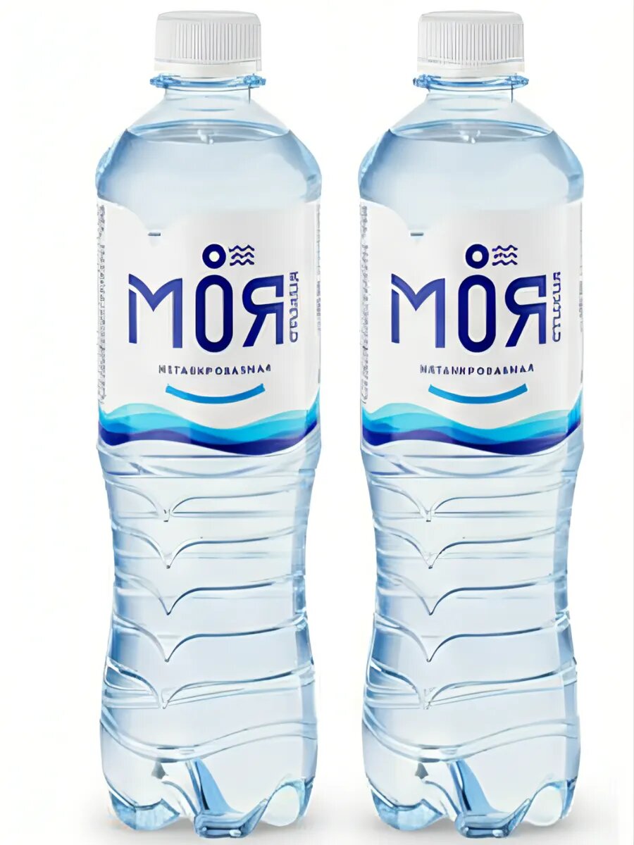 Вода питьевая 2 бутылки по 0.5 без газа