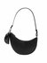 Сумка kate spade Pebbled-leather crescent shoulder bag, черный/черный