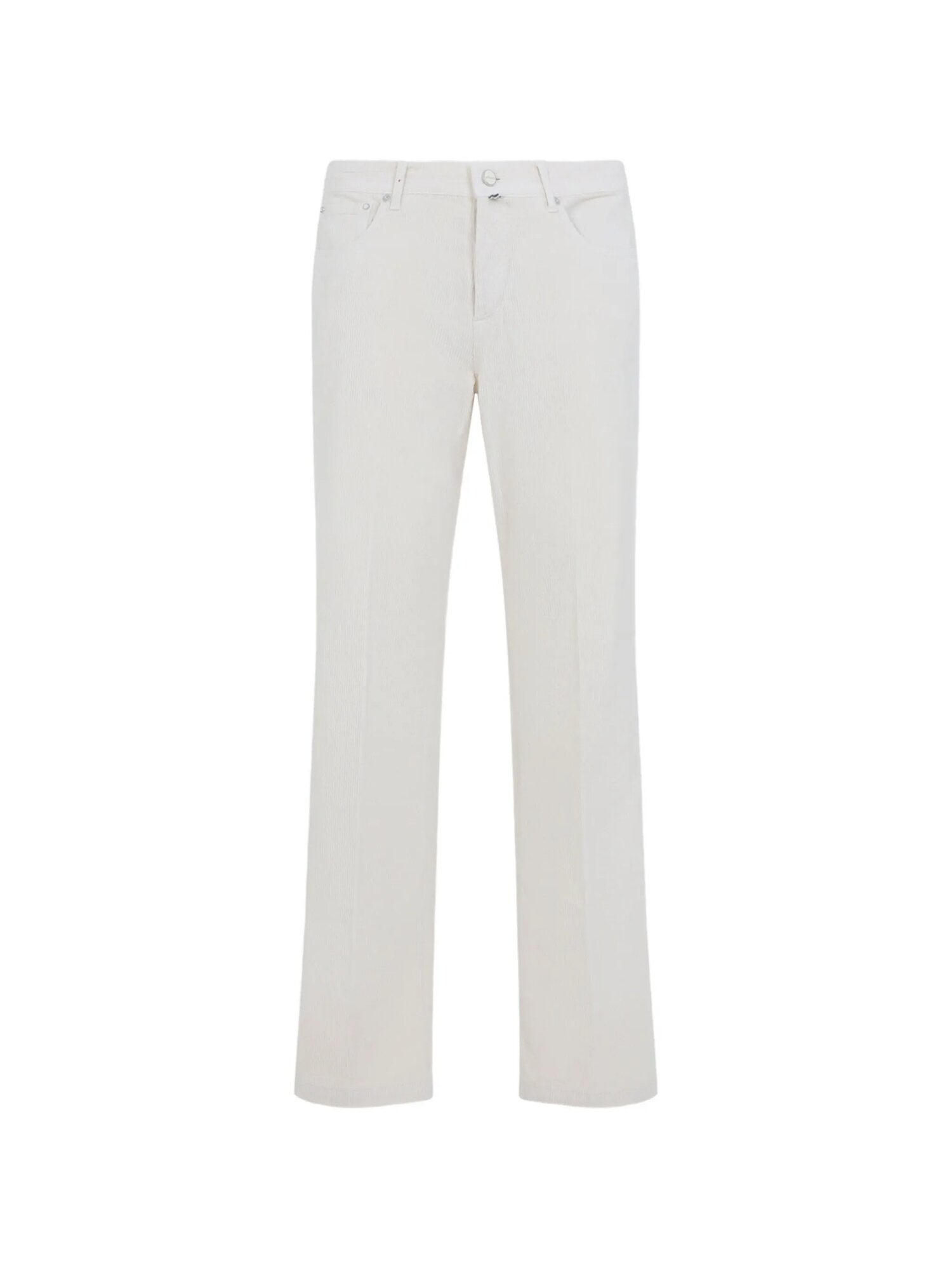 Брюки Corduroy-effect straight-leg trousers