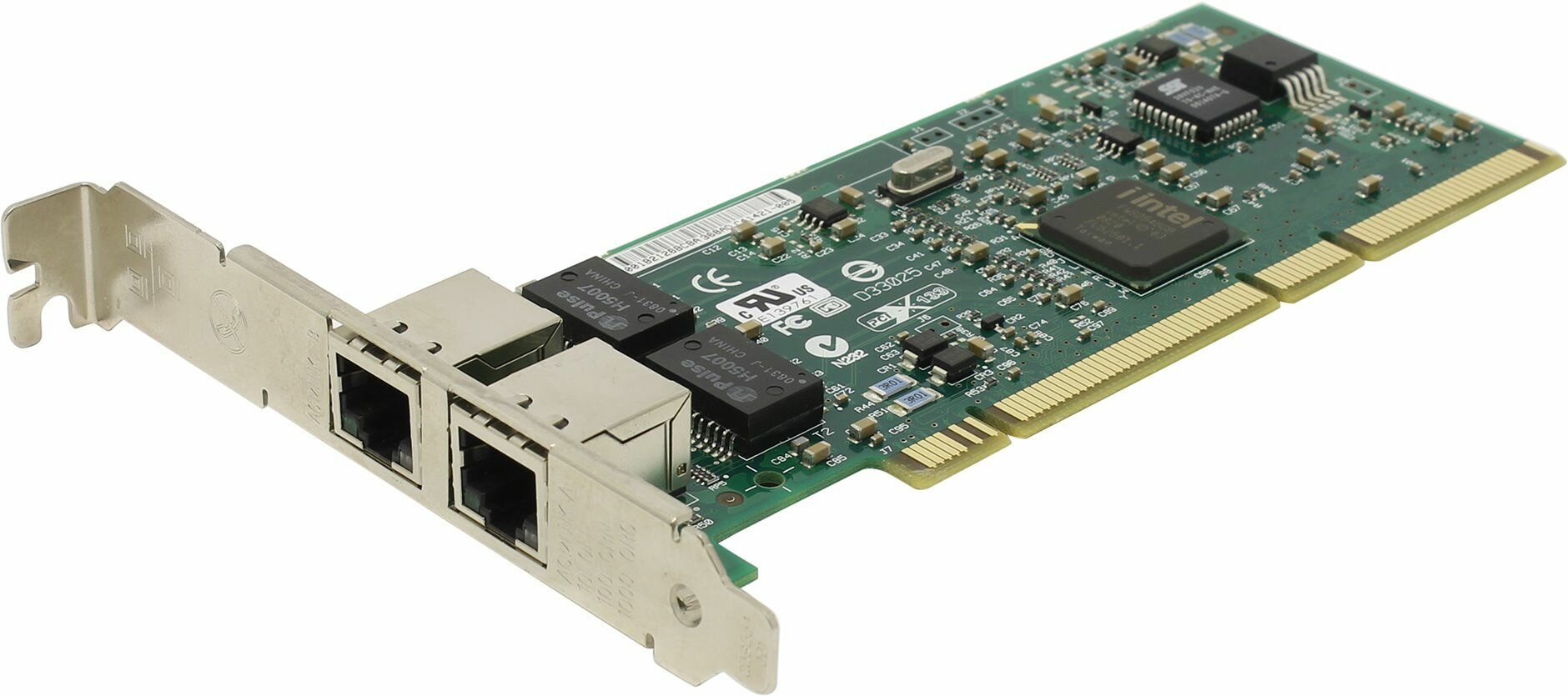 Сетевая карта Intel PWLA8492MT PWLA8492MTBLK5 C41421-005 2xRJ45 (формата PRO1000 GT MT BLK и nc7770 ) гигабитная PCI-X не PCI-E или PCI, а именно PCI-X (не путайте при покупке!)