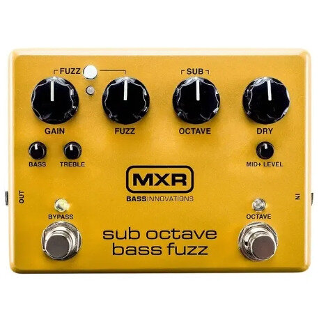 Педаль эффектов Dunlop M287 MXR Sub Octave Bass Fuzz
