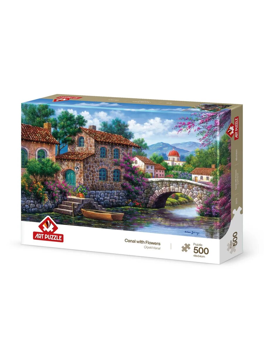 ART PUZZLE Канал с цветами 500 дет.