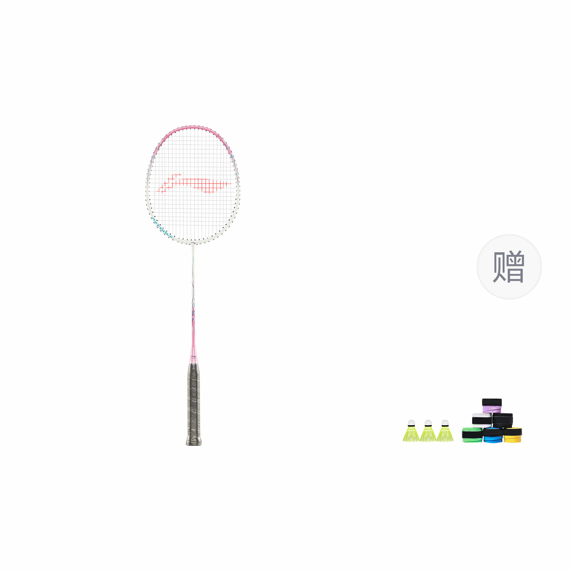Ракетка для бадминтона унисекс Li Ning Thunder 9 Carbon Aluminum, 665 мм