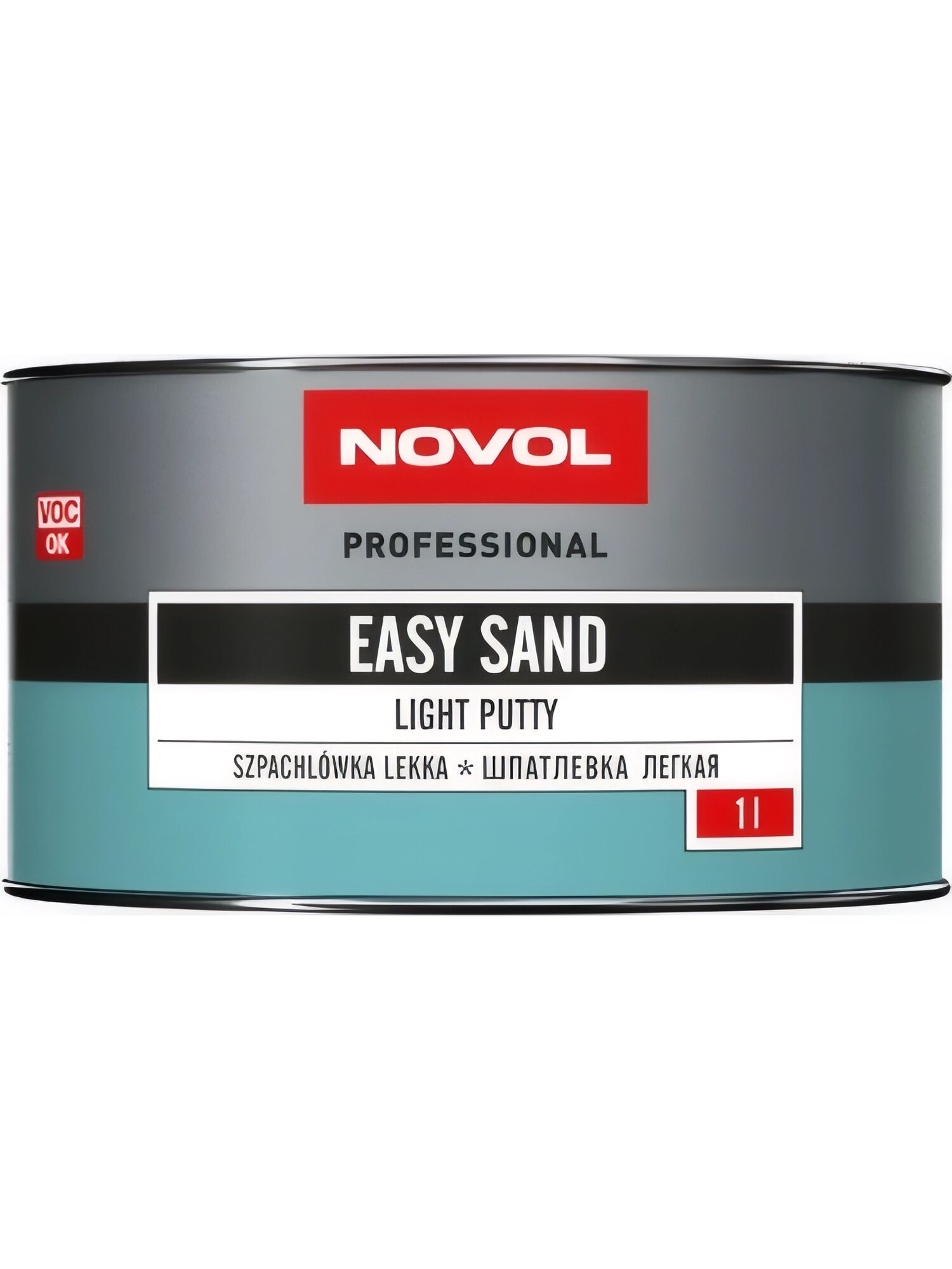 Шпатлевка NOVOL легкая многофункциональная Easy Sand 1л, 31512