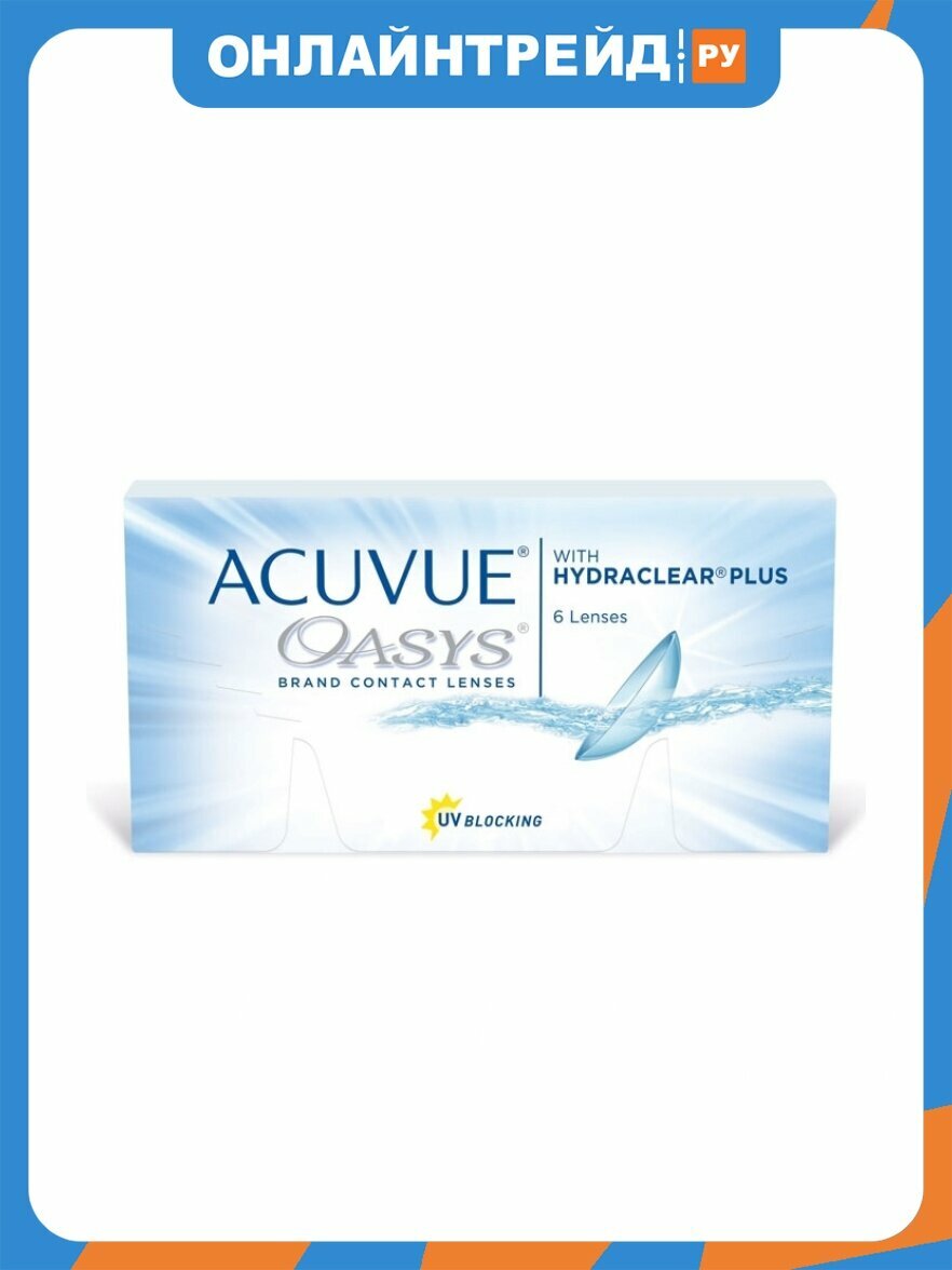 Контактные линзы Acuvue Johnson & Johnson Oasys (6 шт / 8.4 / -3.25)