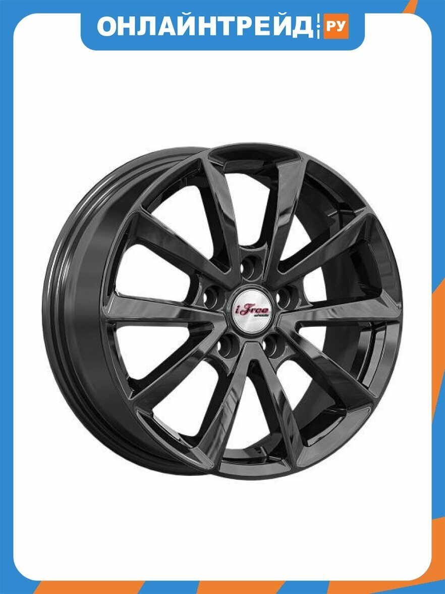 Диск Ifree Скайрим (КС907) 6.5x16 5/114.3 ET43 D67.1 BK (Арт.606300)