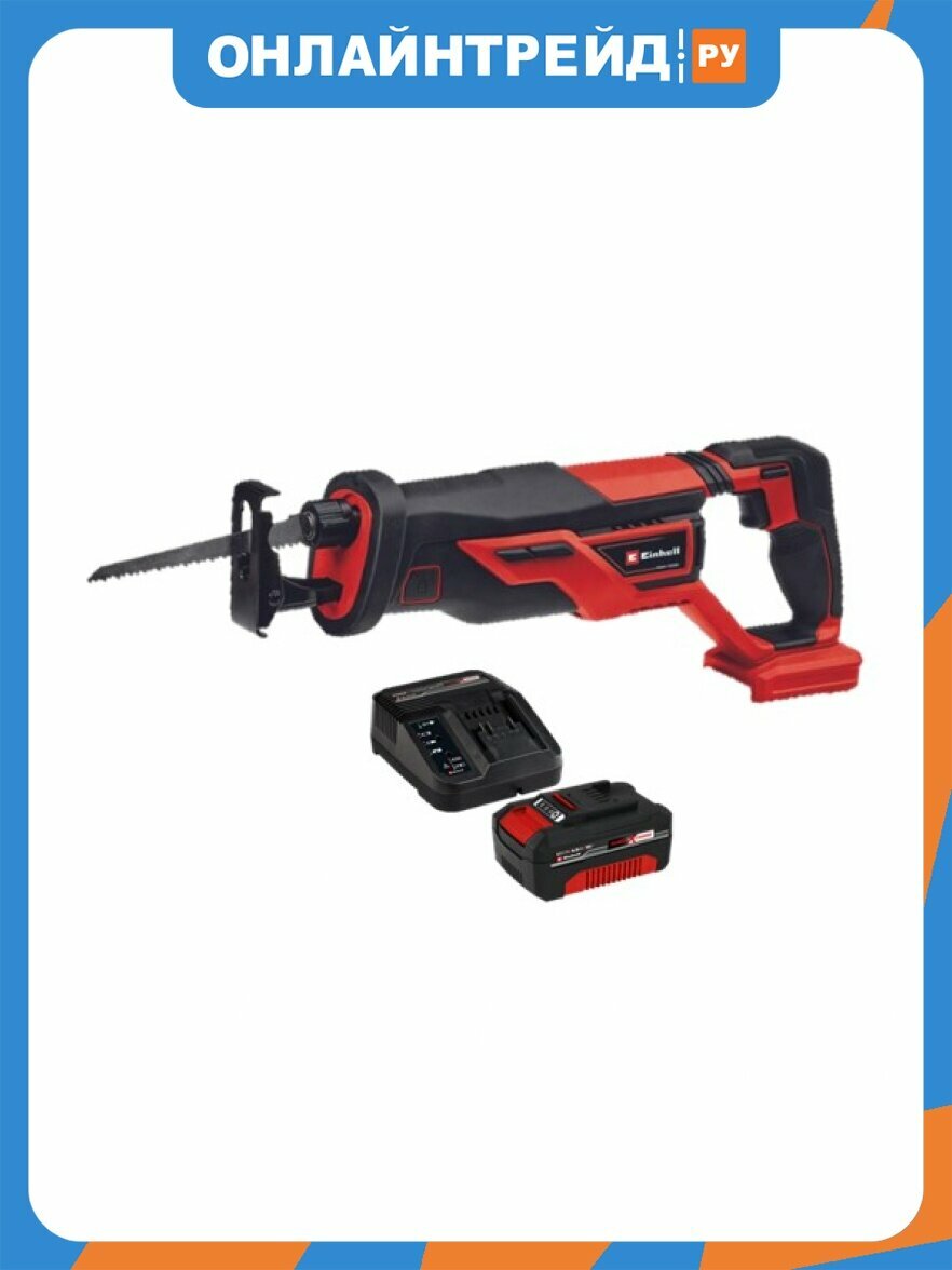 Пила сабельная аккумуляторная Einhell PXC TE-AP 18/26 Li, 1x4 Ач + ЗУ 3А (4326290SET)