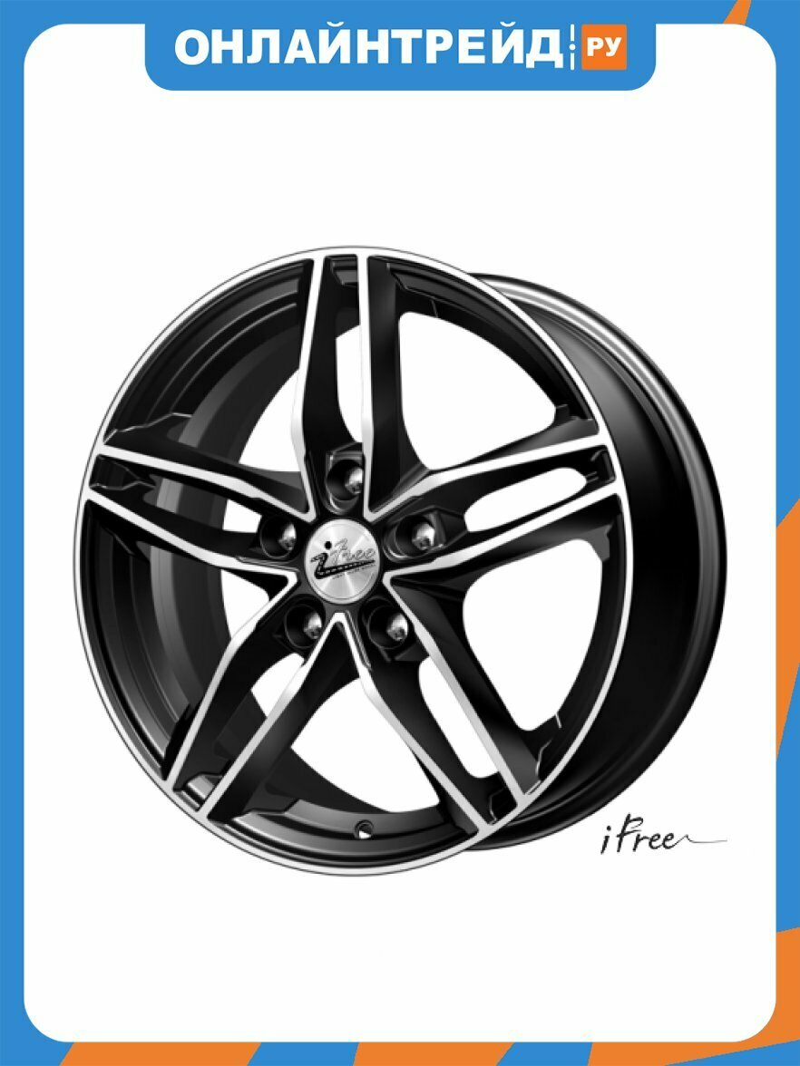 Диск Ifree Moskva 6.5x16/5x112 D57.1 ET33 Блэк Джек