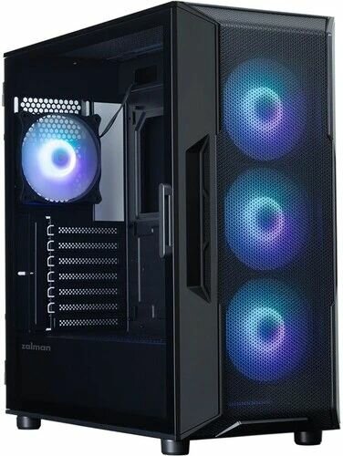 Компьютерный корпус ZALMAN I3 NEO ARGB V2 (I3 NEO ARGB V2 Black) черный - Midi Tower, ATX, USB 3.2 Gen 1 Type-A, USB 2.0 Type-A