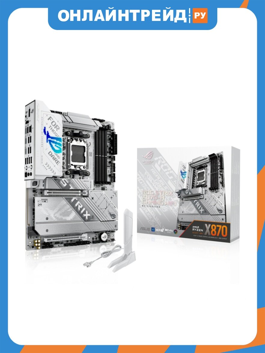 Материнская плата Asus ROG STRIX X870-A GAMING WIFI (AM5, ATX)