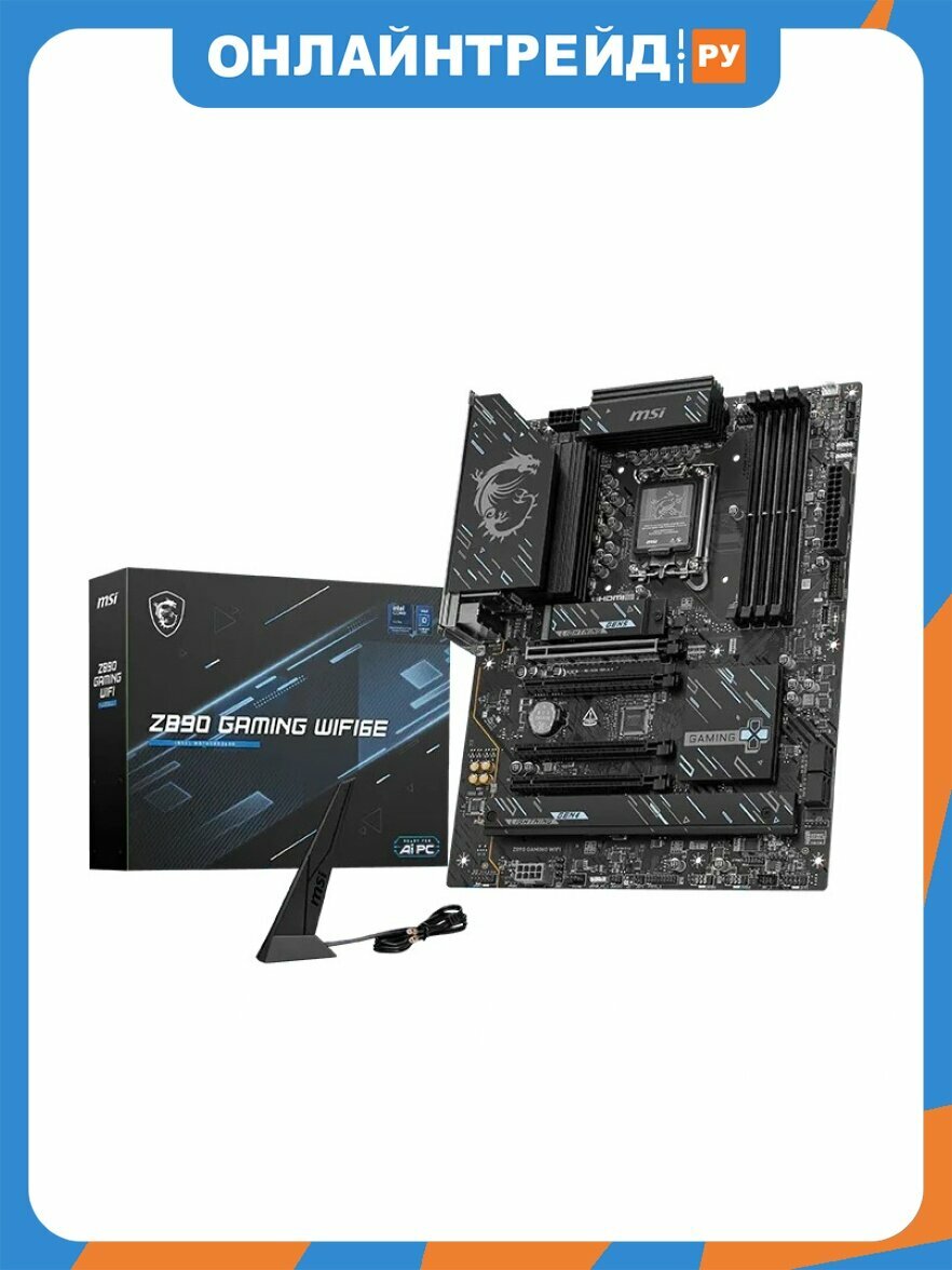 Материнская плата Msi Z890 GAMING WIFI6E