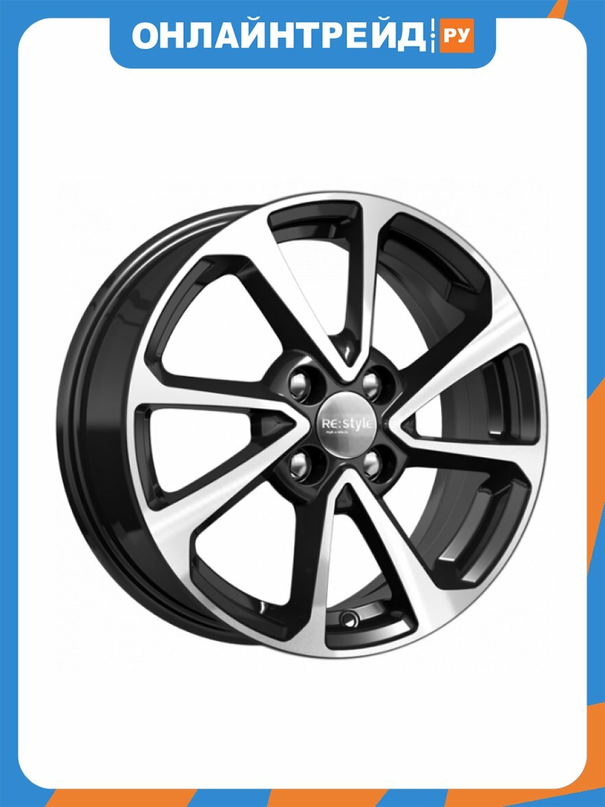 Диск K&k КС861 6x15/4x100 D60.1 ET50 алмаз чёрный