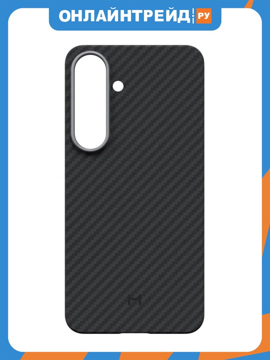 Чехол Magssory для Samsung Galaxy S25, Aramid Magnetic, черный