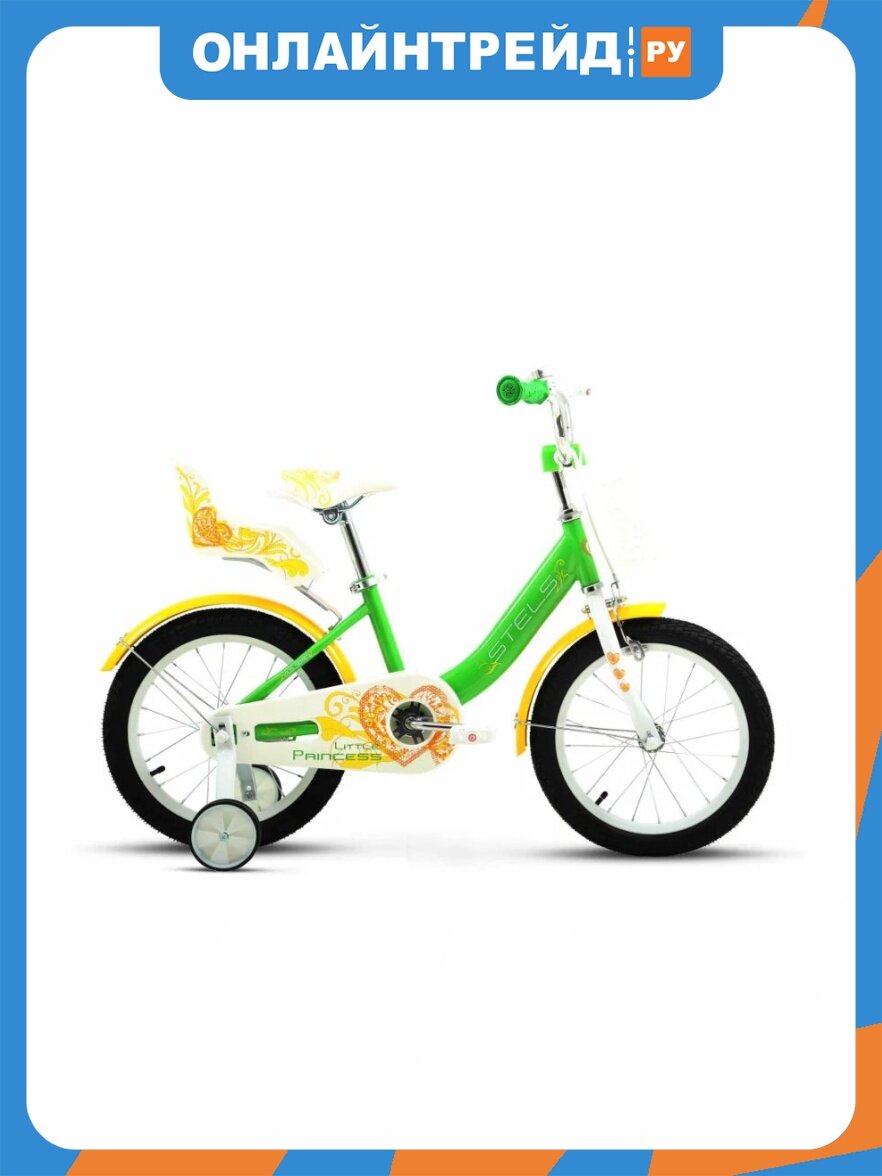 Детский велосипед Stels 14" Little Princess KC Z010 Салатовый 2024 (М)