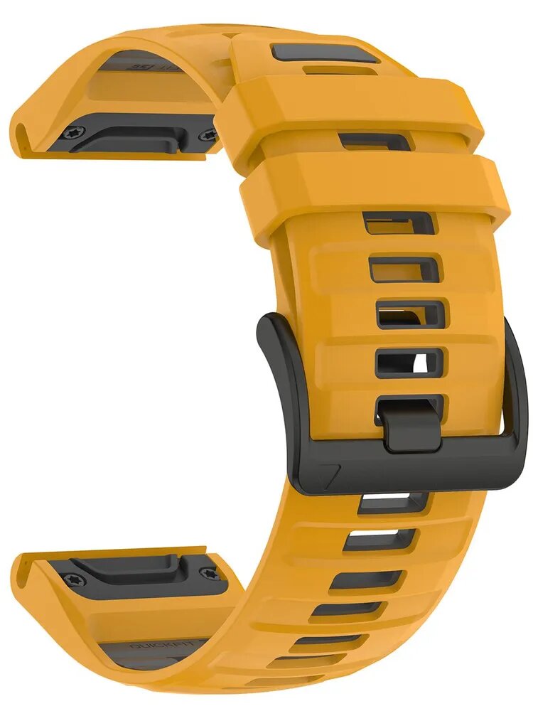 Quickfit Официальный спортивный силиконовый ремень для Garmin Fenix 8 Pro 47mm 51mm 7 7X / Epix Pro / 6 6X / Enduro 3 Мягкий браслет 22mm 26mm