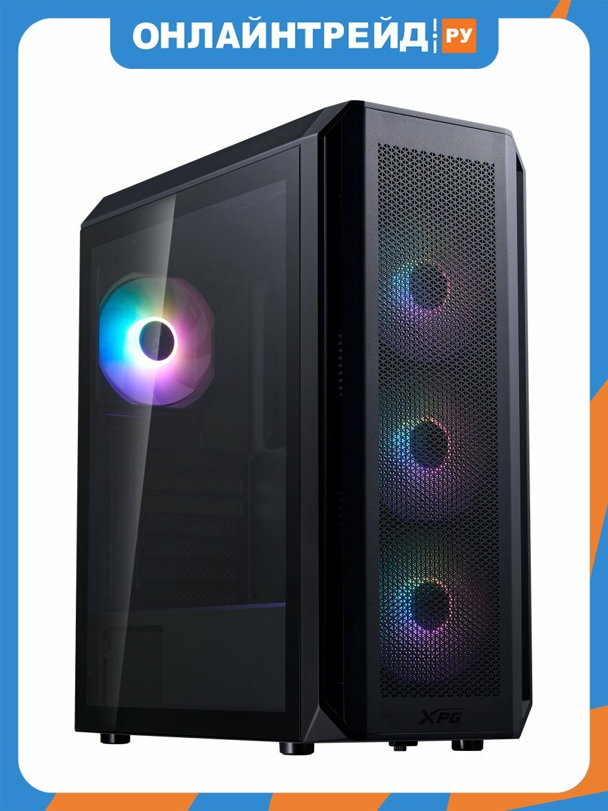 Корпус Xpg VALOR AIR Plus черный (VALORAIRPLUSMTA-BKCWW)