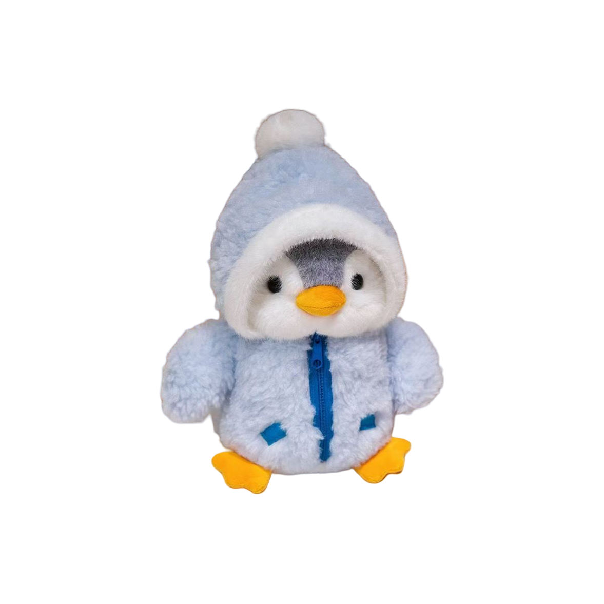 Милые плюшевые куклы-трансформеры унисекс CHUNTUSHU "Пингвин на Рождество", Blue Penguin, 30CM EU