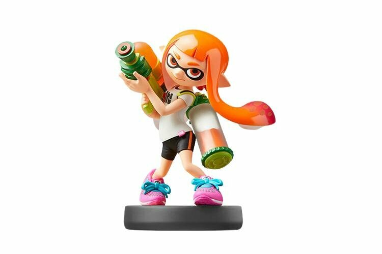 Фигурка унисекс Nintendo Switch Amiibo Super Smash Bros. Инклинг, Squid Girl