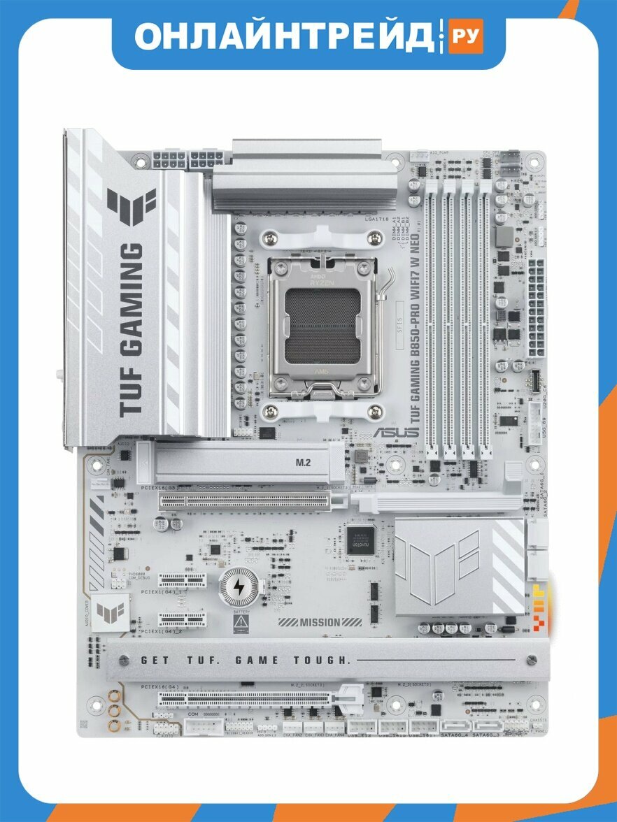 Материнская плата Asus TUF GAMING B850-PRO WIFI7 W NEO (AM5, ATX)