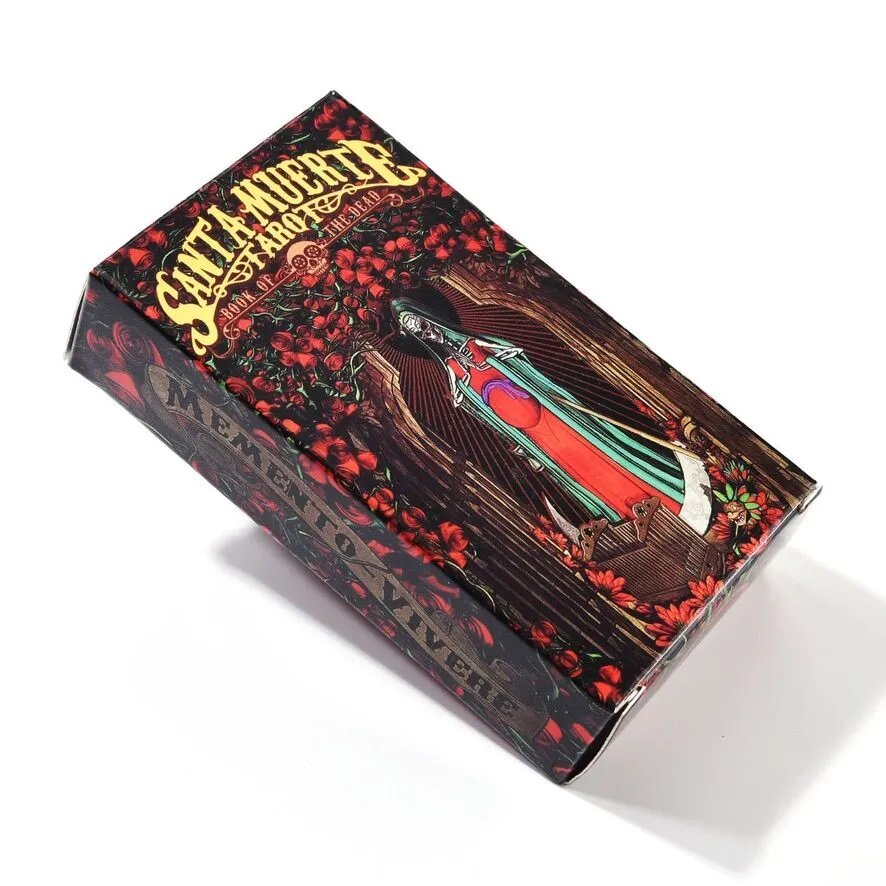 Метафорические Гадальные Карты Таро Святой Смерти Santa Muerte Tarot 78 мини карт от издательства Аввалон-Ло Скарабео