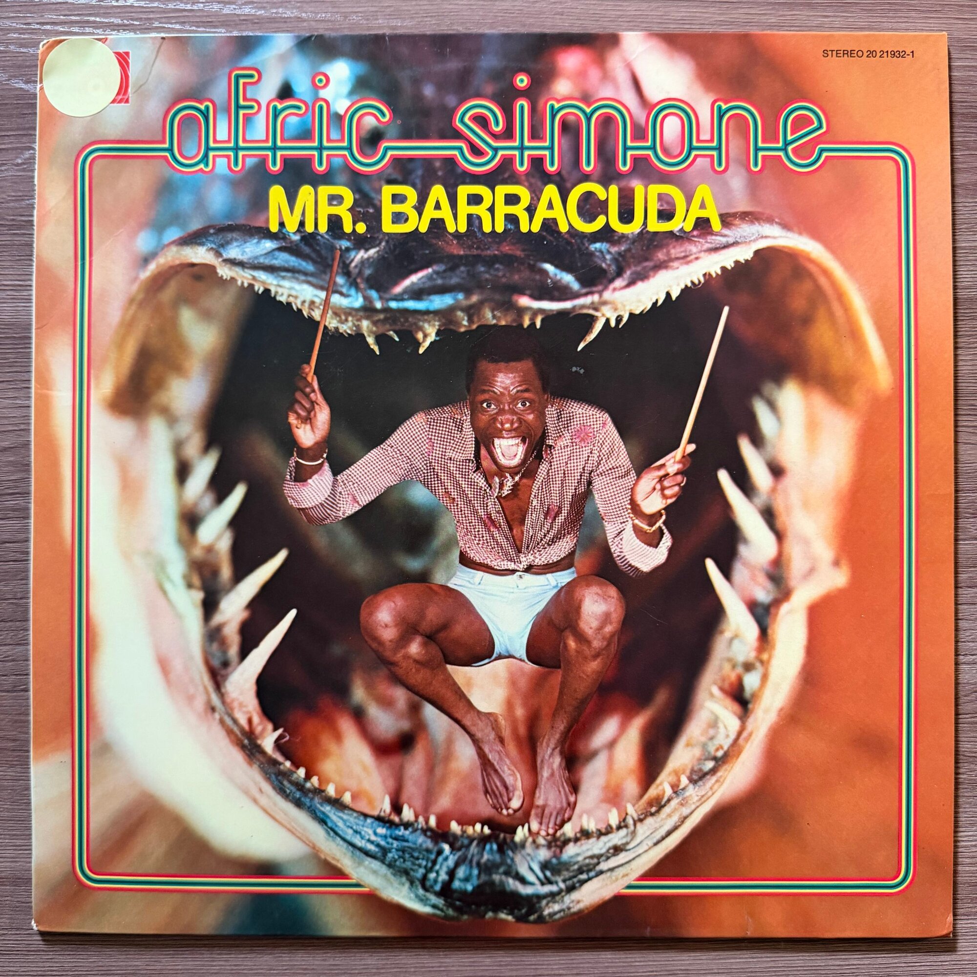 Виниловая пластинка Afric Simone Mr. Barracuda (Германия 1974г.)