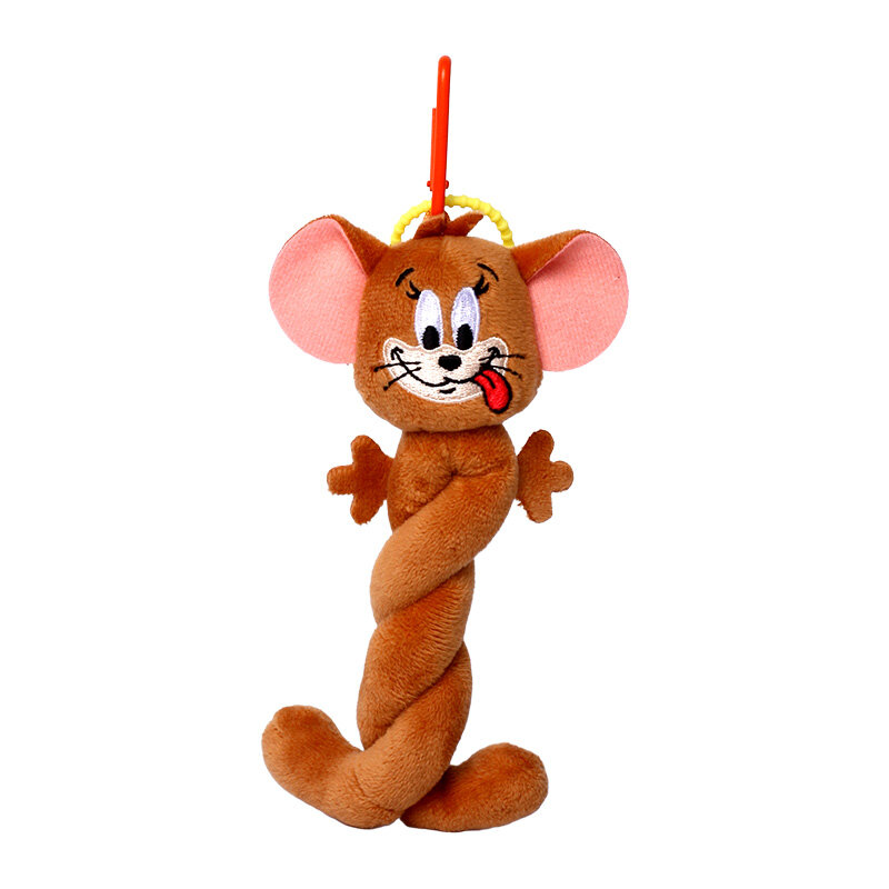 Игрушечная кукла унисекс HUGKIS "Том и Джерри" "Забавная подвеска-кукла" Jelly Mouse Plush Charm[Twist and Squeeze Freely]