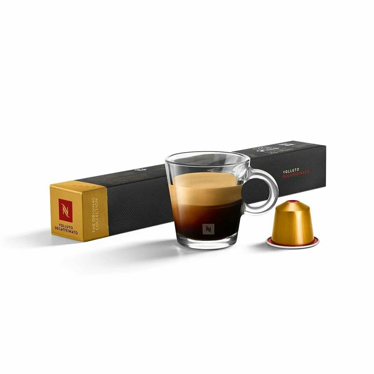 Кофе в капсулах Nespresso Original Volluto Decaffeinato, 10 капсул