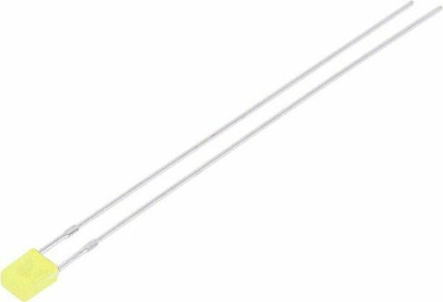 Светодиод LUCKY LIGHT LL-234YD2Q-1B-L54 LED прямоугольная 3,2x2x4,15мм желтый 30-70мкд 130 град. 20мА 1шт
