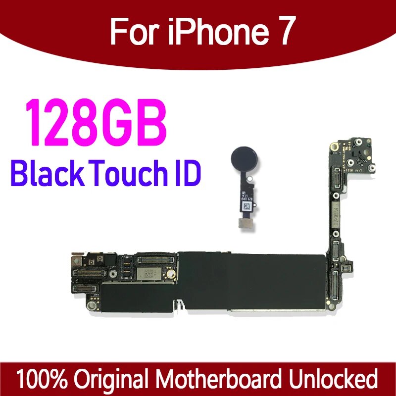 Материнская плата iPhone 7 32GB без Touch ID, разблокирована