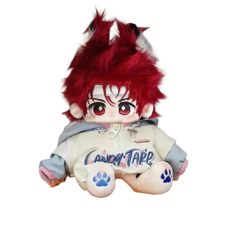 20cm Клинок, рассекающий демонов Танджиро Камадот мягкие игрушки аниме ; Demon Slayer kimetsu no yaiba Kamado Tanjirou мягкая игрушка