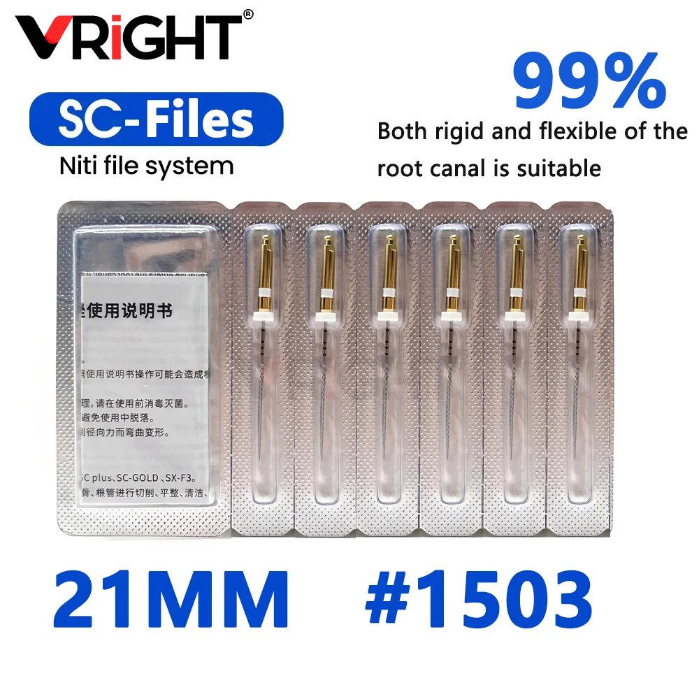 Стоматологические файлы COXO SOCO SC-PRO 6 шт. SC-21MM-1503