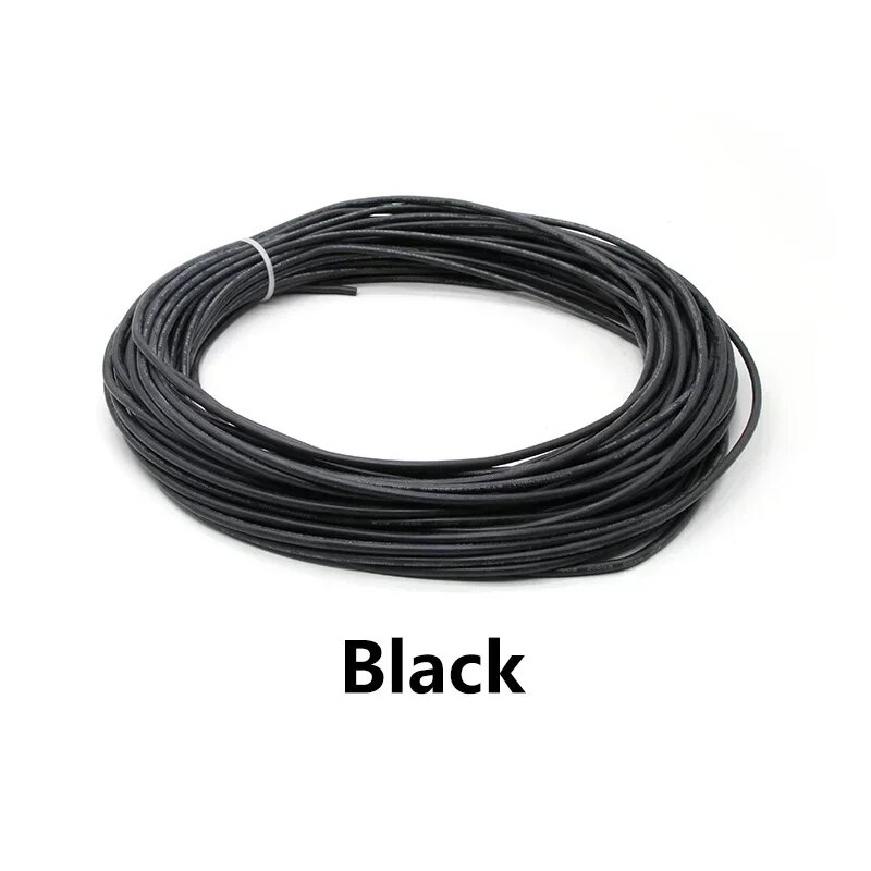 Силиконовый провод UL3135 5/10 м 18AWG, Черный, Black, 5 meters