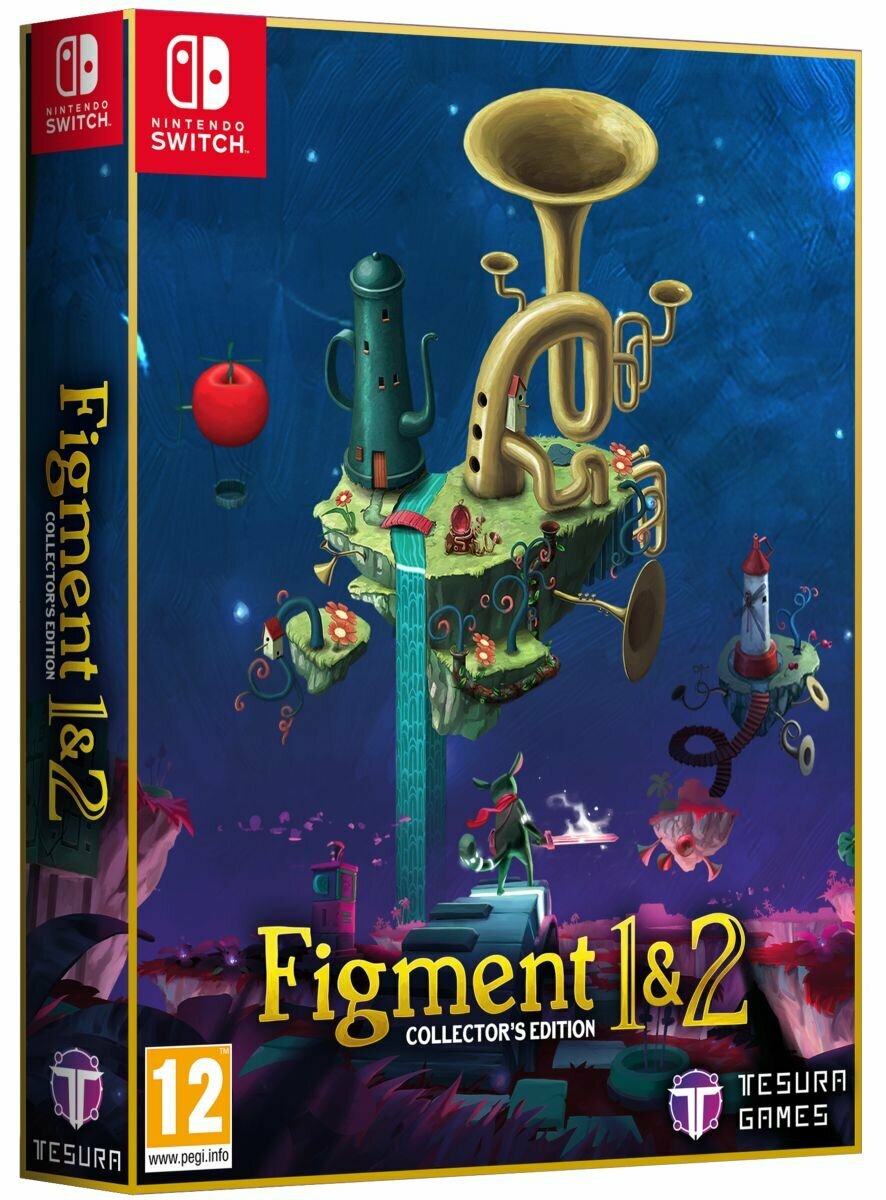 Игра Figment 1 & 2 Collector's Edition (NSW/NSW2) (Nintendo Switch, Nintendo Switch 2, Русские субтитры)