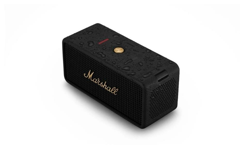 Портативная Bluetooth-колонка MARSHALL MIDDLETON, Black/Gold — фото 1