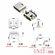 Разъем USB Type-C для пайки, 10PCS TYPE-C-05