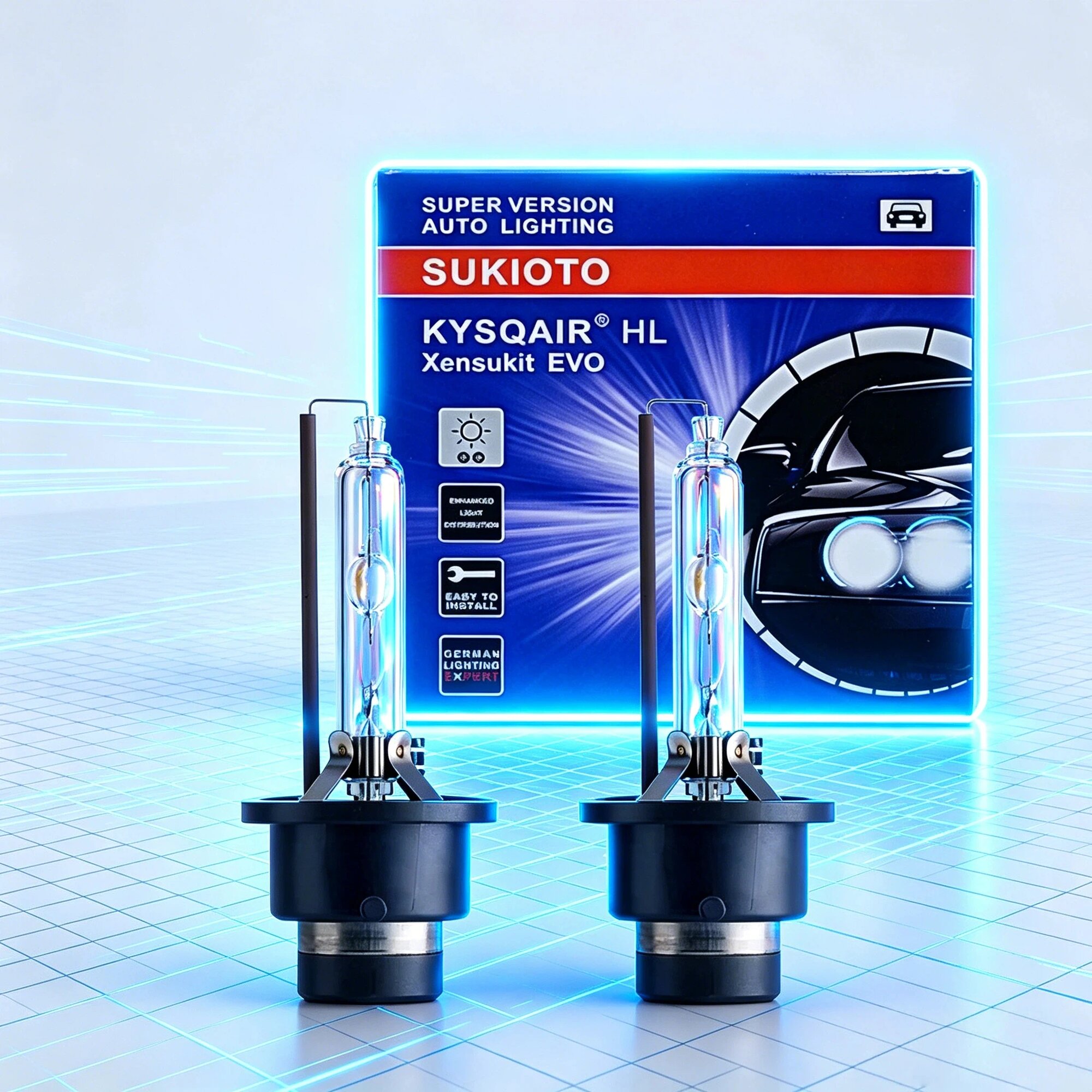 SUKIOTO D2S ксенон 55W 10000K 2шт.
