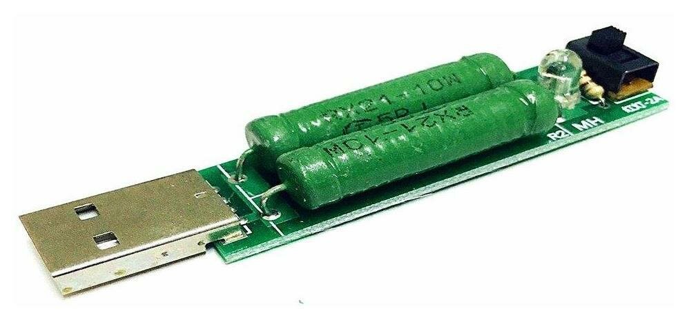 Электронная нагрузка 5в 2А USB (Можно использовать для проверки USB источника)