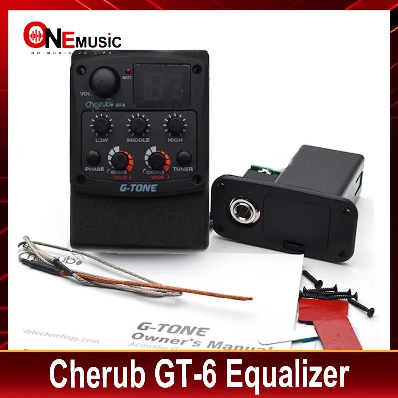 Предусилитель Cherub GT-6 для акустической гитары