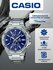 Наручные часы CASIO, серый, синий