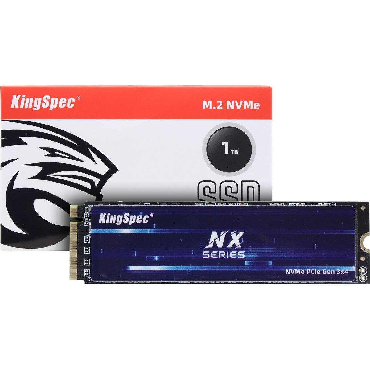 NX-1TB 1 Тб M.2 PCI-E M.2 Type 2280 M Key, TBW 1000, 0.9 DWPD